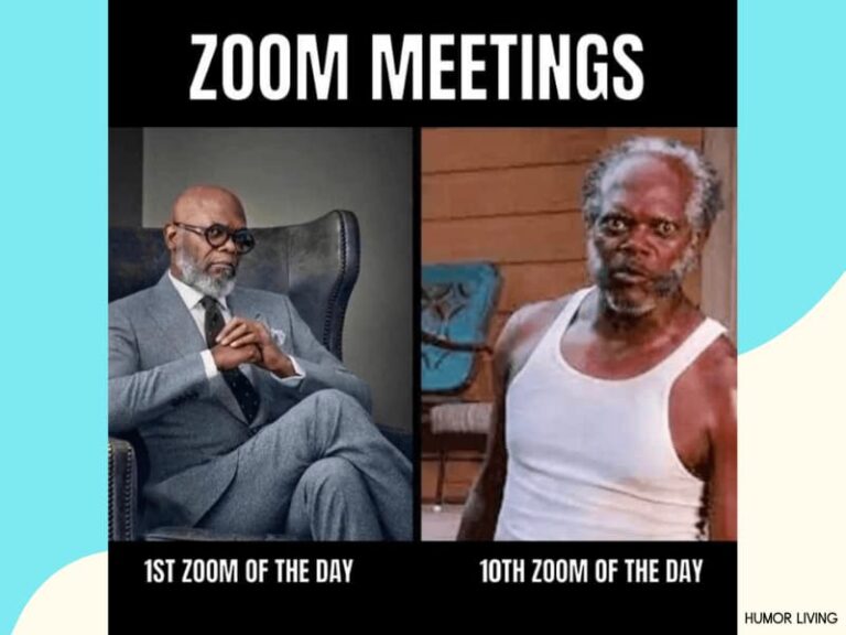 70+ Hilarious Zoom Memes to Make Zoom Meetings Bearable - Humor Living