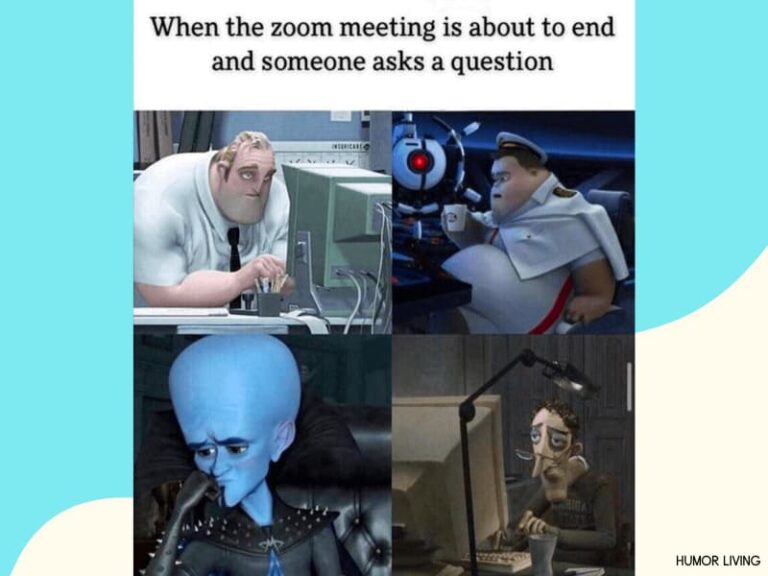 70+ Hilarious Zoom Memes to Make Zoom Meetings Bearable - Humor Living