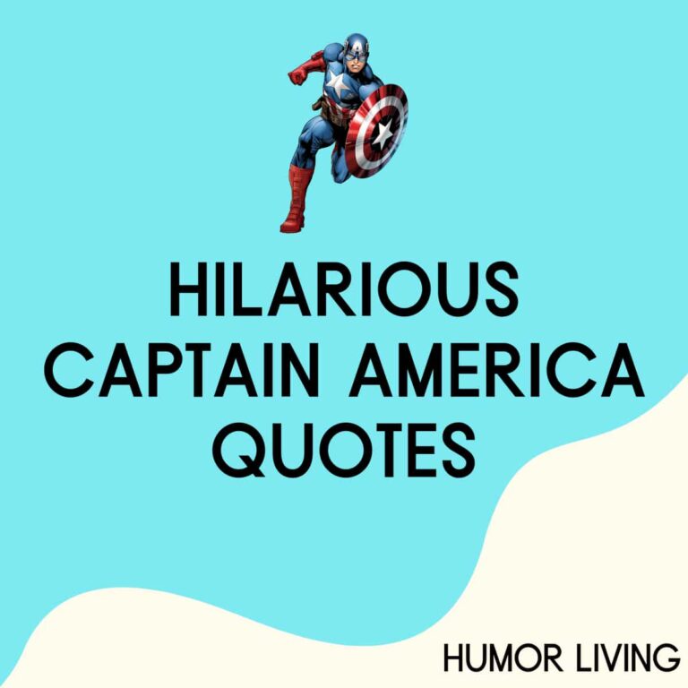 30+ Hilarious Captain America Quotes (MCU) - Humor Living