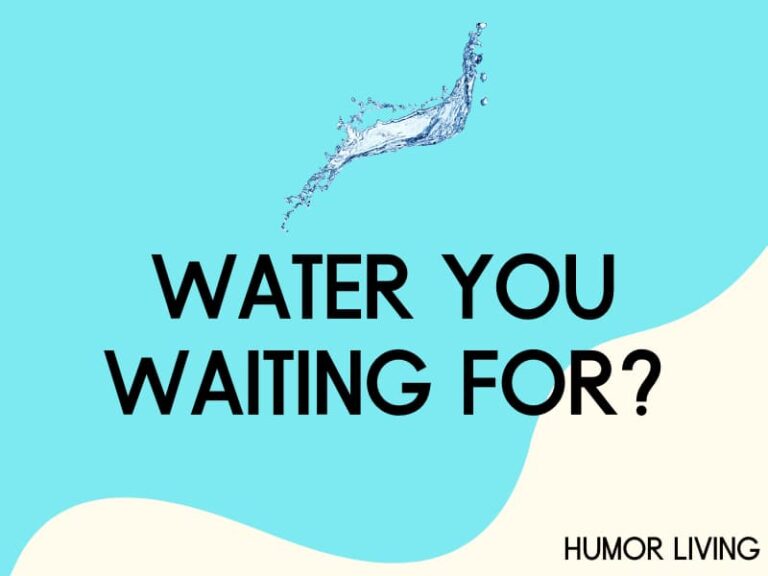 50+ Funny Water Puns to Swim in Laughter - Humor Living