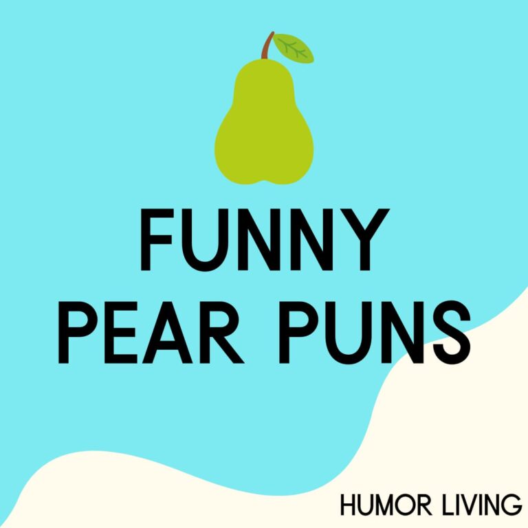 65+ Funny Pear Puns to Pear-fect Your Day - Humor Living